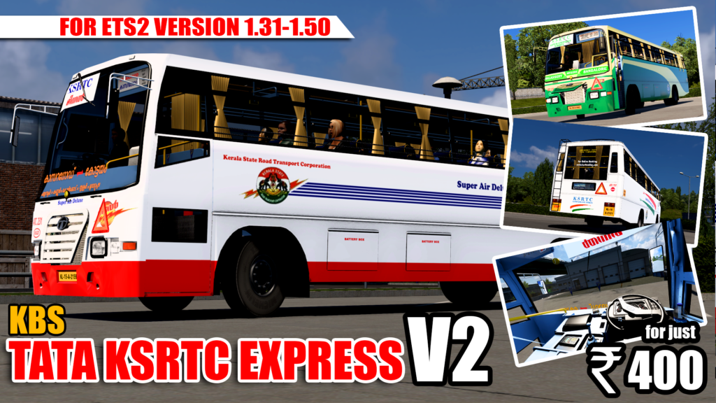 Kbs Tata Ksrtc Express V2 Pro Ets2 1.31-1.55+ – KBS MODS